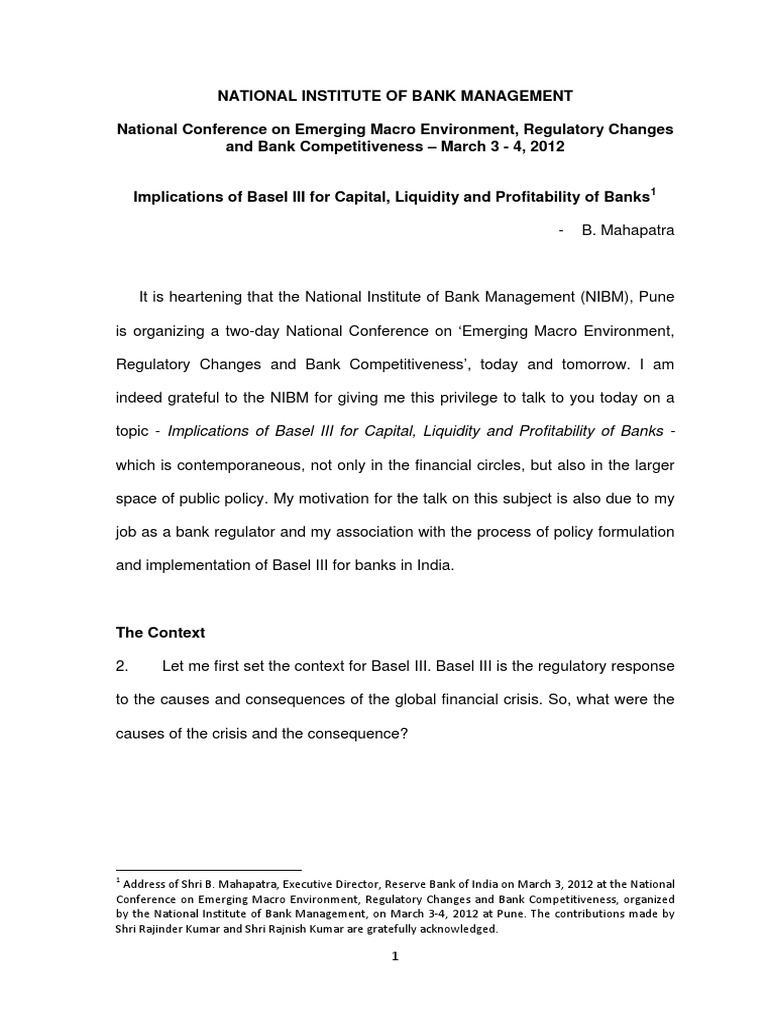 Rbi PDF | PDF | Basel Iii | Capital Requirement