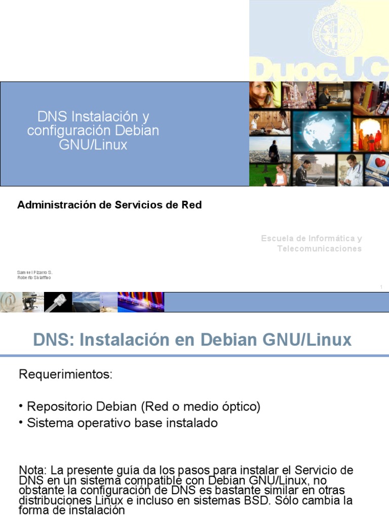 Guía DNS en Debian para Administradores | PDF | sistema de nombres de ...