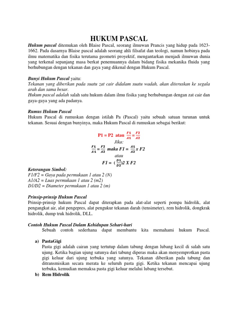 HK - Pascal & HK - Archimedes | PDF | Ilmu Sosial