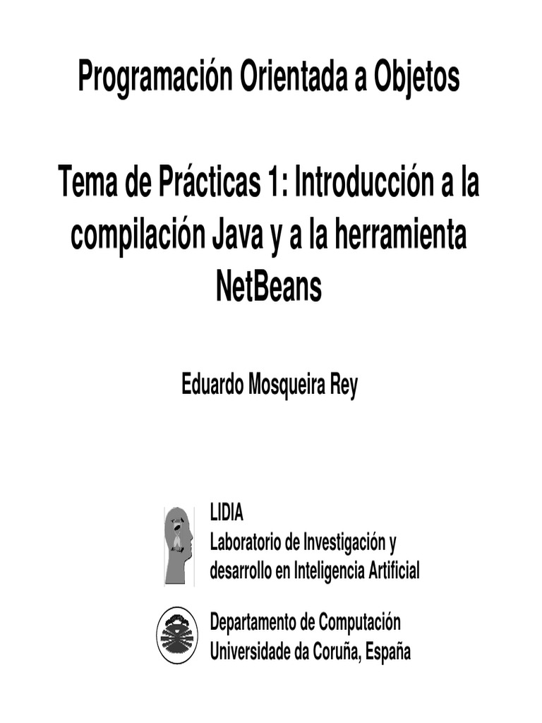 Java y Netbeans | PDF | Java (lenguaje de programación) | Ingeniería Informática