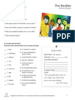 The Beatles Were An English Rock Band, Formed in Liverpool in | PDF