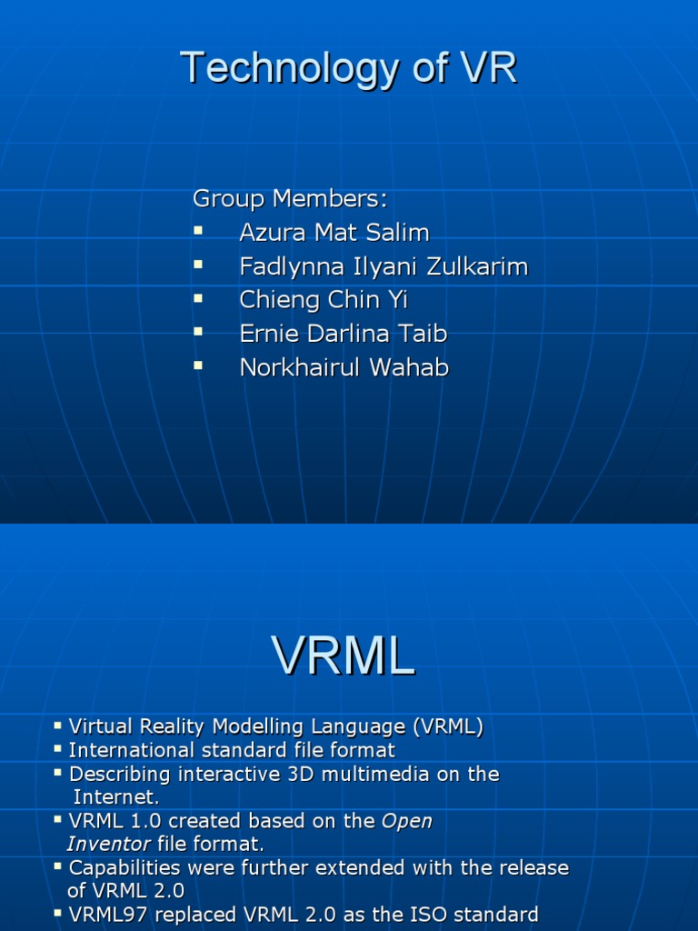 Technology of VR | PDF | 3 D Computer Graphics | Application ...