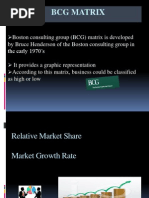 BCG Matrix Case Study | PDF | Business | Finance & Money Management