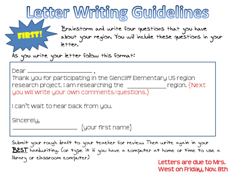 Glencliff Elementary Letter Guide | PDF