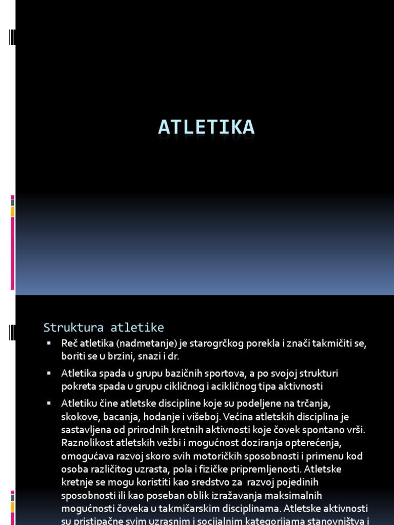 ATLETIKA | PDF