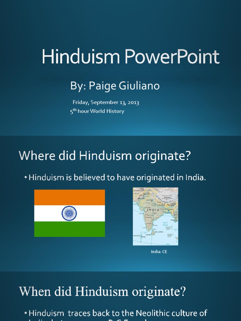 Hindu Powerpoint | PDF