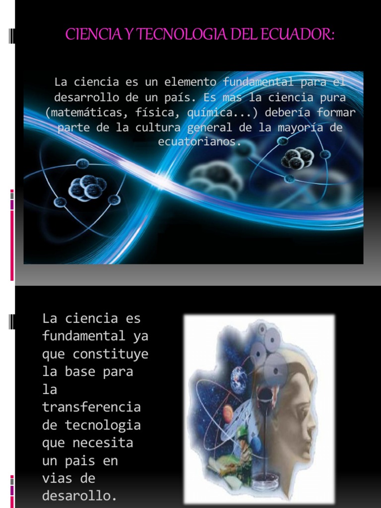 Ciencia y Tecnologia Del Ecuador | PDF | Desarrollo sostenible | Science