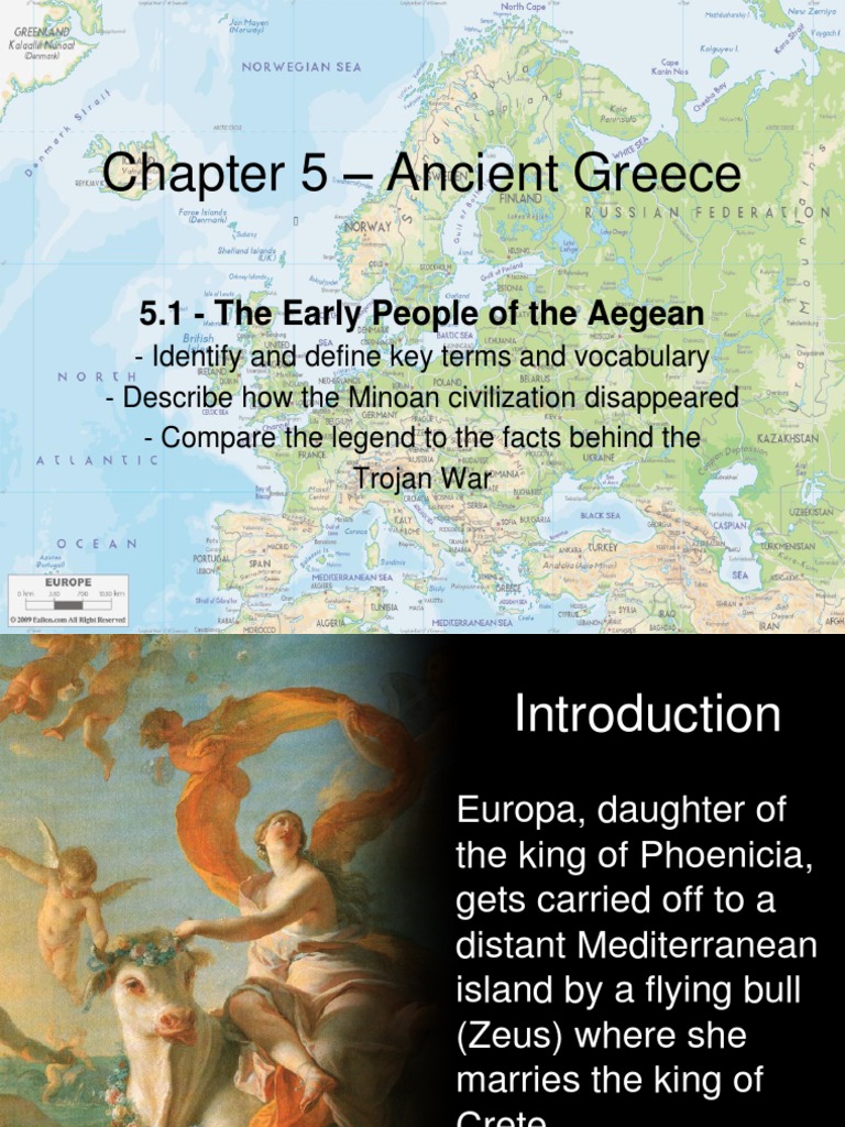 5 1 - Early People of The Aegean | PDF | Mycenae | Archaeology