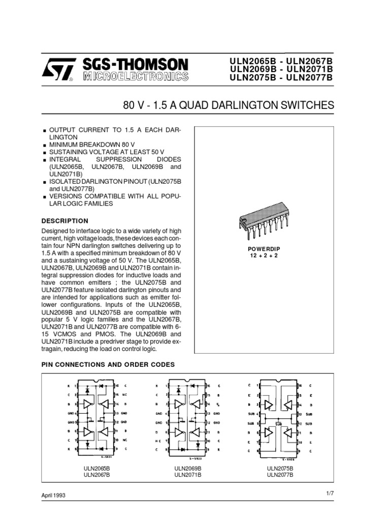 Datasheet PDF | PDF | Printed Circuit Board | Bipolar Junction Transistor