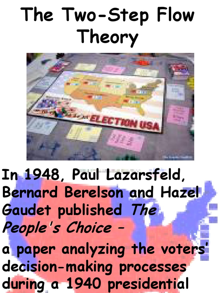 Two-Step Flow Theory Explained | PDF | Semiotics | Psychological Concepts