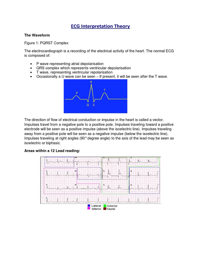 ECG Interpretation Guide | PDF | Electrocardiography | Cardiac Arrhythmia