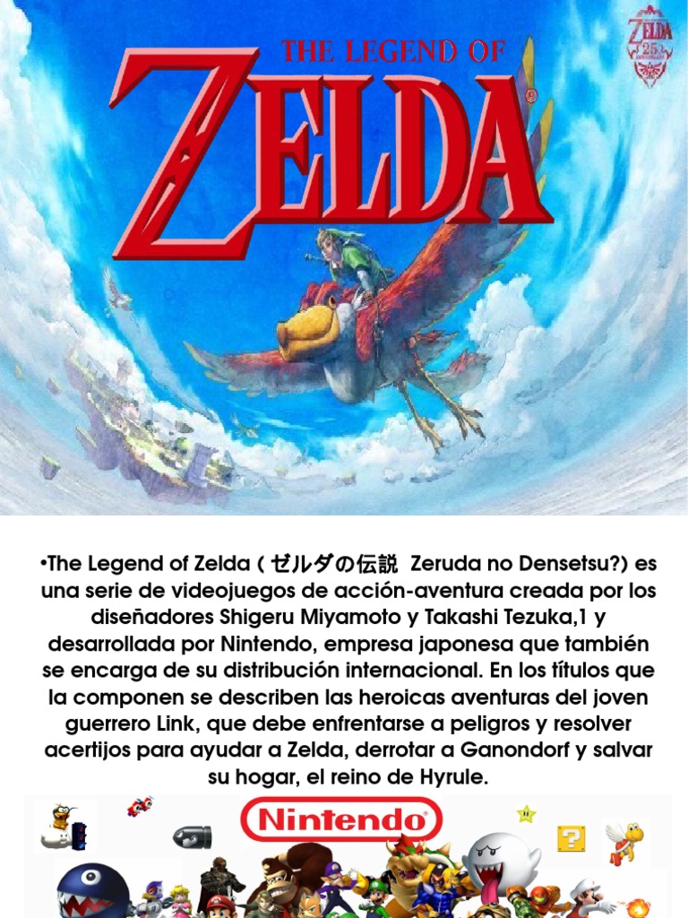 The Legend of Zelda Saga | PDF | La leyenda de Zelda | Franquicias de ...
