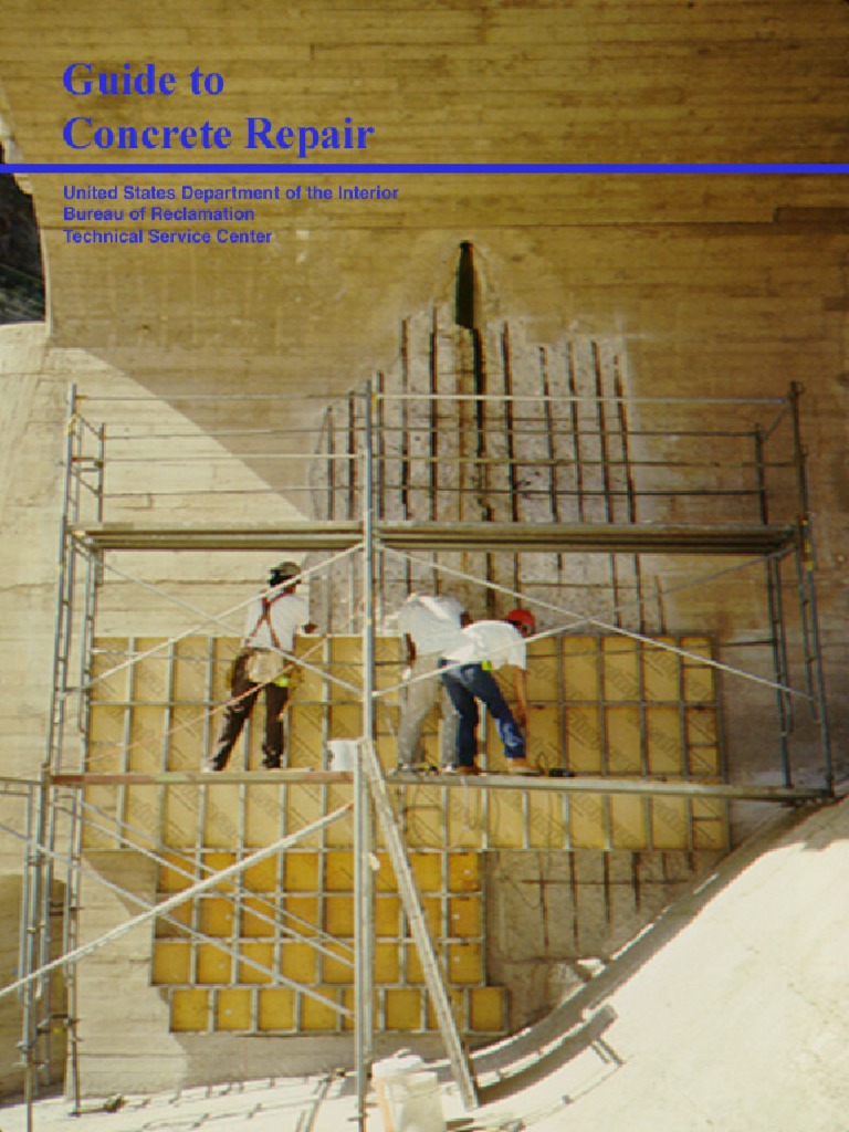 1996 Guide To Concrete Repair Manual PDF | PDF | Concrete | Building Materials