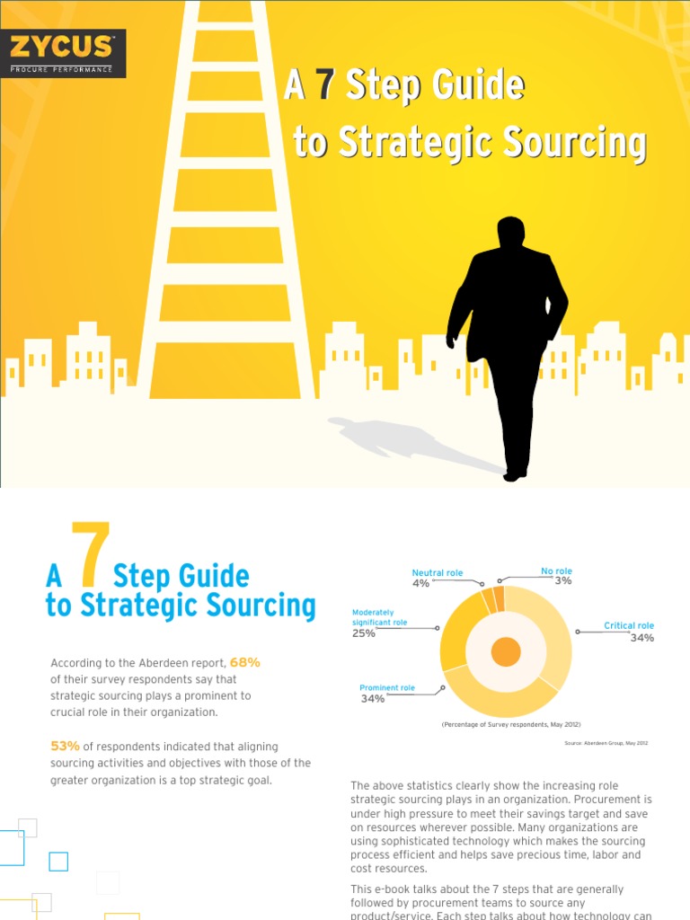 7 Step Guide To Strategic Sourcing | PDF | Procurement | Request For ...