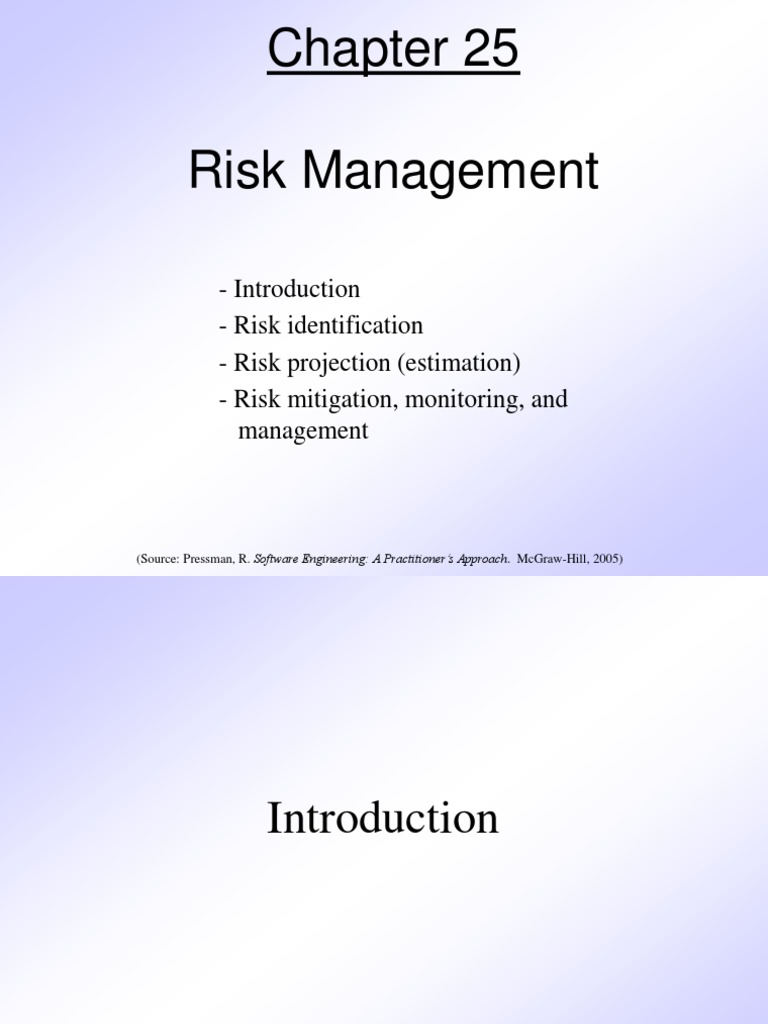 Risk Management in Software Projects | PDF | Risk | Risk Management