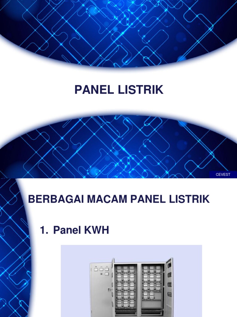 Jenis-Jenis Panel Listrik dan Fungsinya | PDF