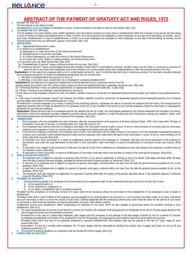 Abstract of Labour Laws | PDF | Overtime | Employment