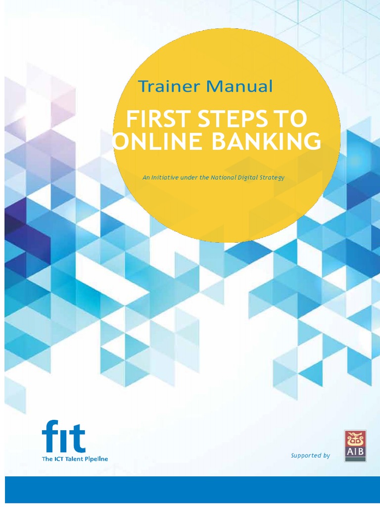 AIB Trainer Manual Draft | PDF | Online Banking | Banks & Banking