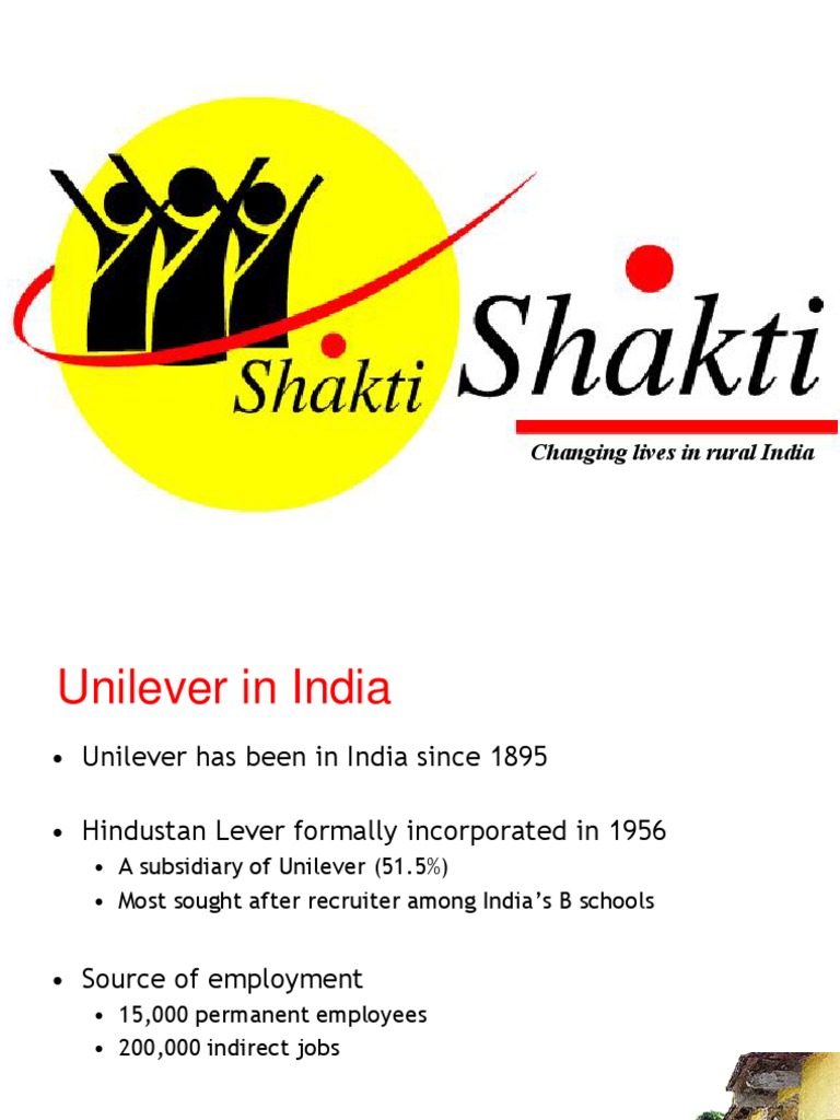 Empowering Rural Women: Project Shakti | PDF | Unilever | Economies