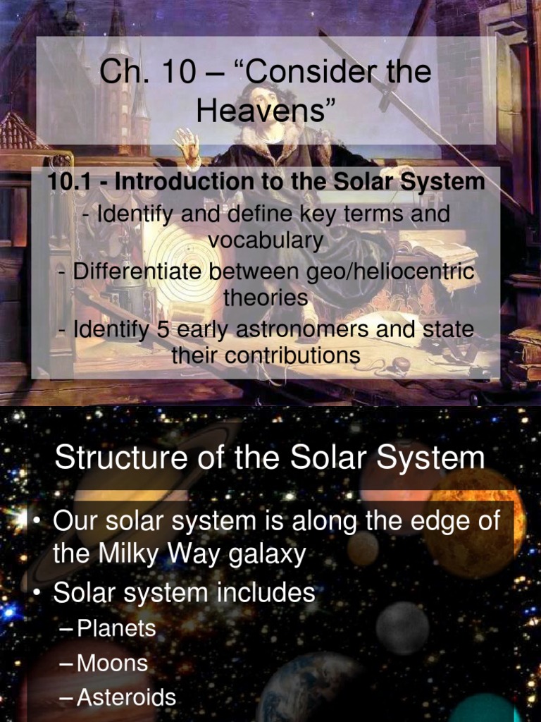 10 1 - Introduction To The Solar System | PDF
