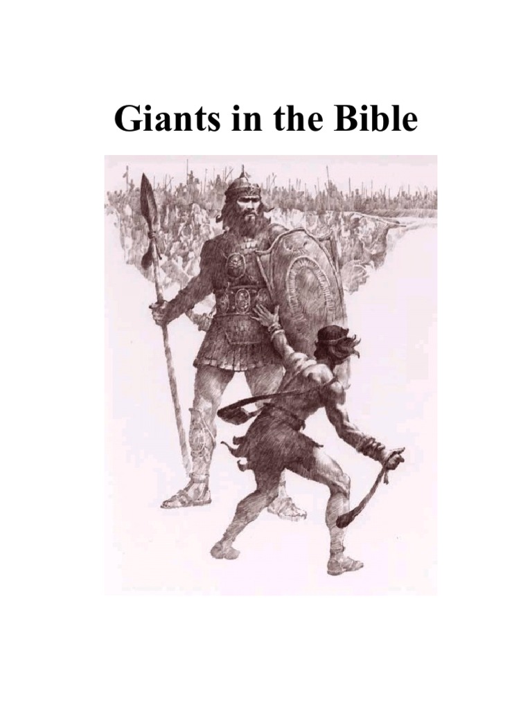 Giants in The Bible | PDF | Philistines | Goliath