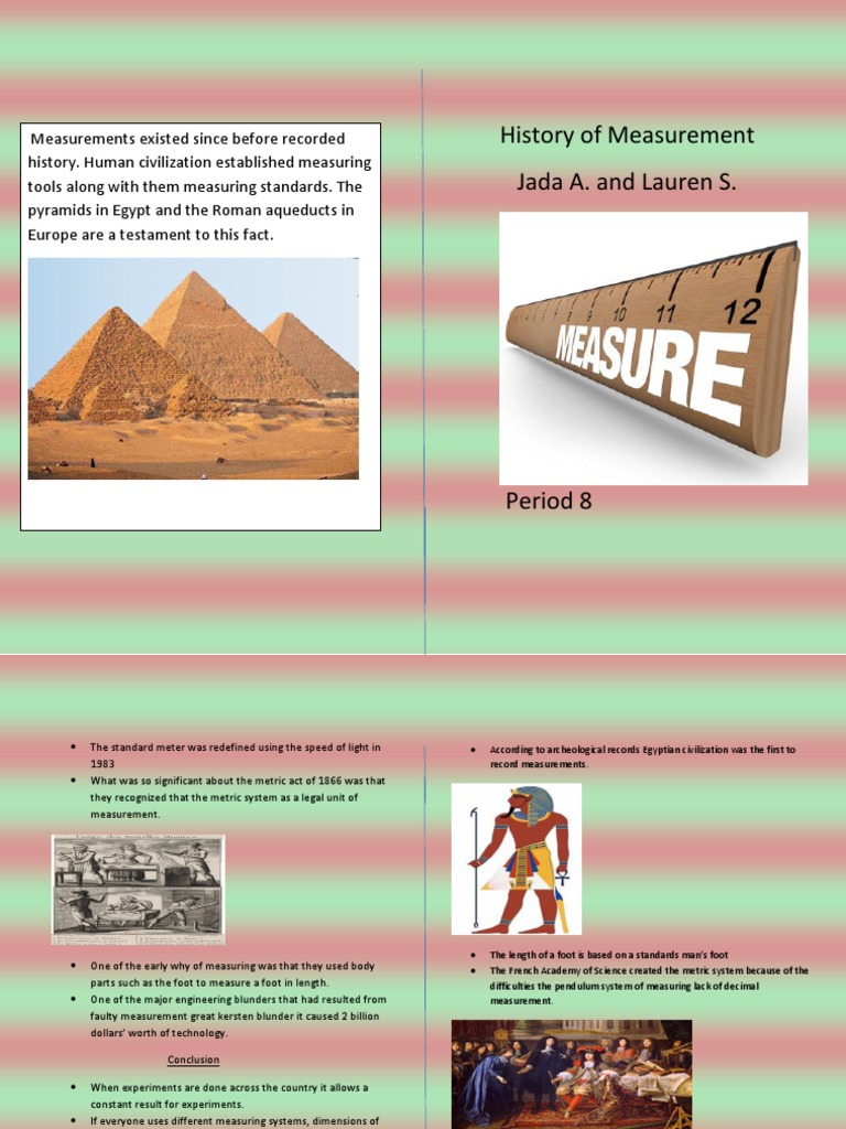 History of Measurement | PDF | Metre | Measurement