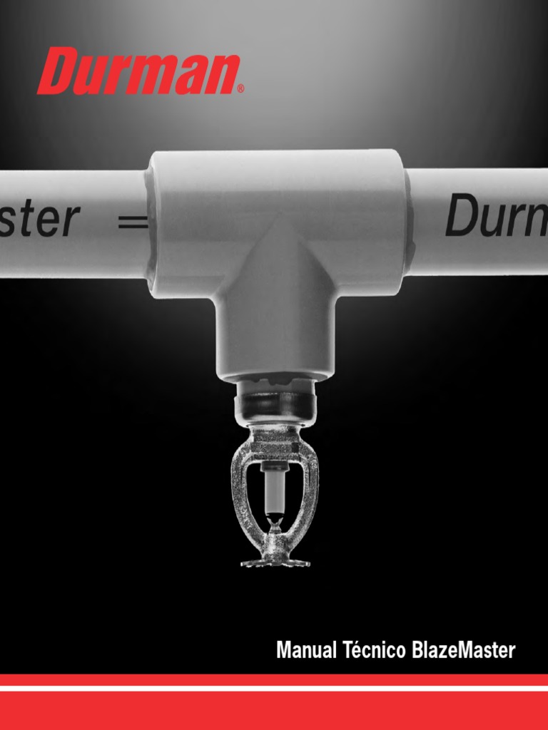 Manual Tecnico CPVC Blaze Master | PDF | Tubería (transporte de fluidos) | Agua