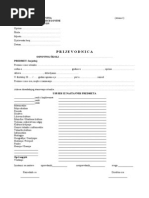 Obrazac Za Pravdanje Izostanaka Učenika | PDF