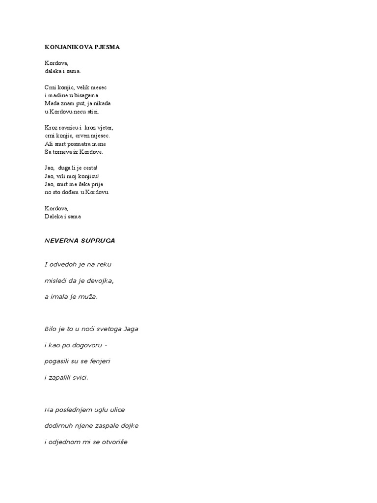Lorka | PDF
