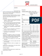 Conbextra GP2 Technical Data Sheet | PDF