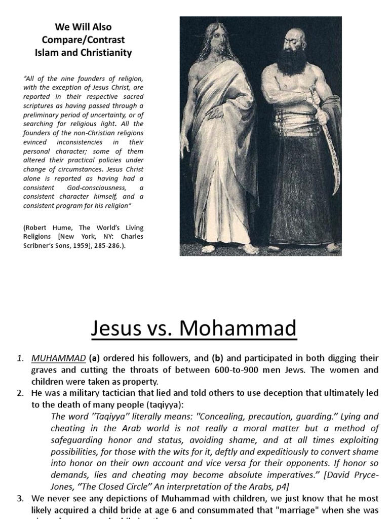 Jesus Versus Muhammad | PDF | Muhammad | Jesus
