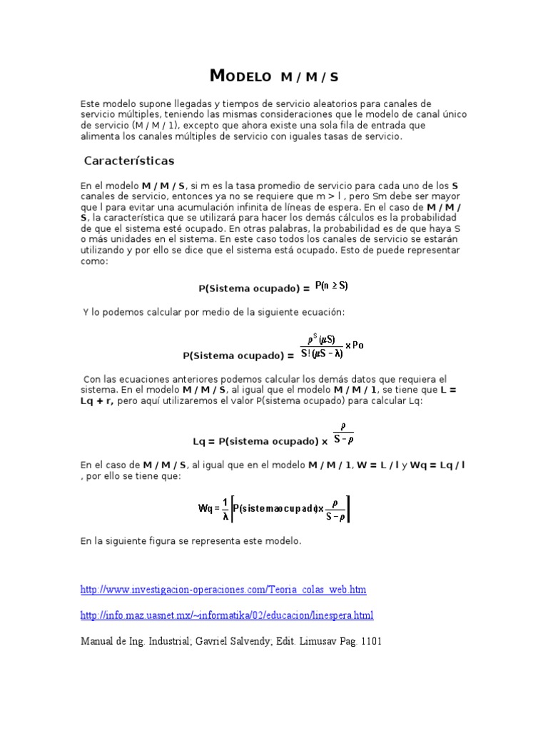 Modelo Mms | PDF | Matemáticas Aplicadas | Enseñanza de matemática