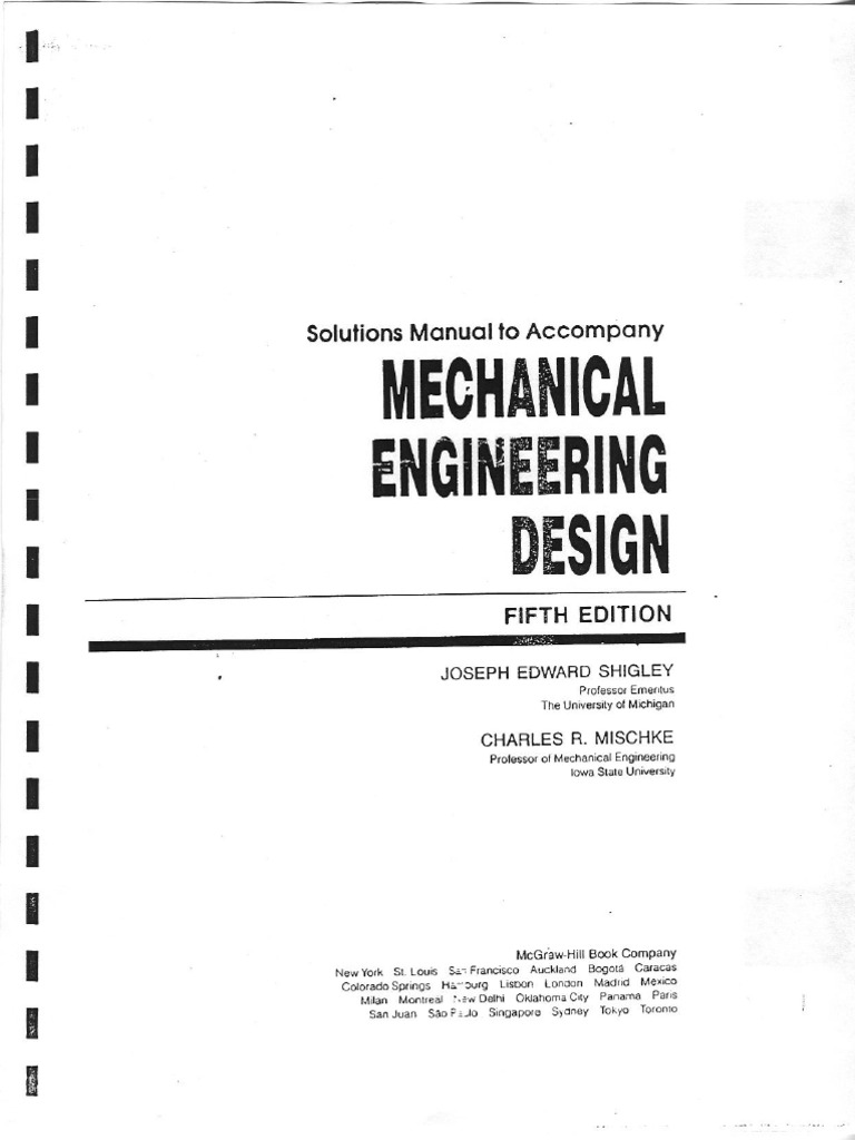 Mechanical Engineering Design | PDF | Science | Engineering
