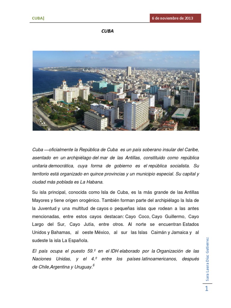 Cuba | PDF