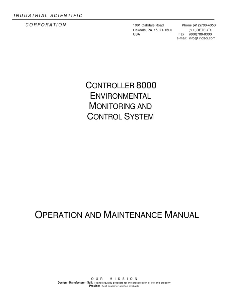ISC 8000 Controller | PDF | Relay | Manufactured Goods
