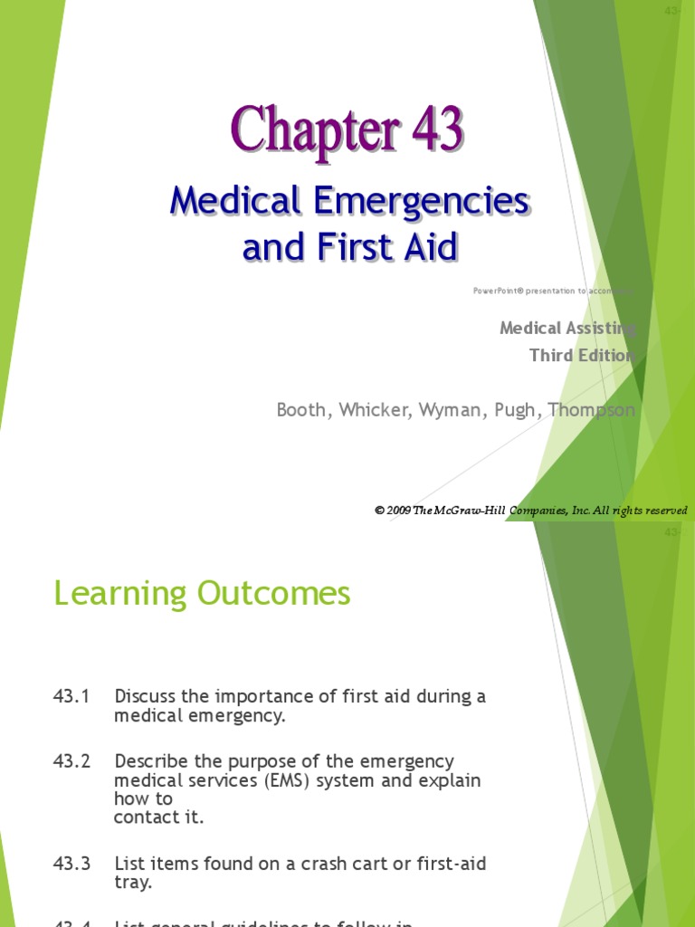 Medical Emergencies and First Aid | PDF | Burn | Wound