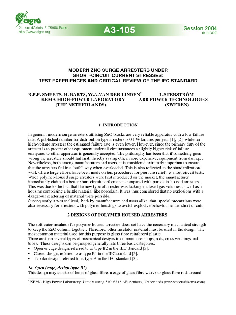A3 105 PDF | PDF | Insulator (Electricity) | Electric Arc