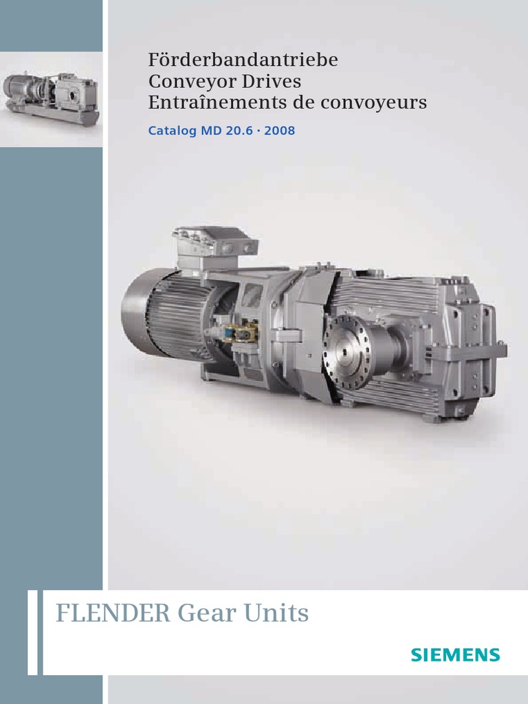 Flender Gear Units PDF | PDF