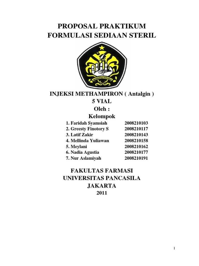 Injeksi MetAmpIron VIAL | PDF | Kesehatan Holistik | Sains & Matematika