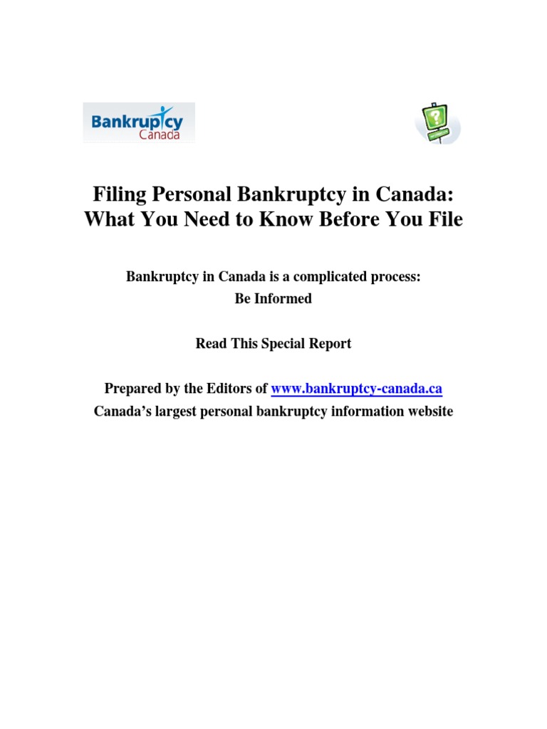 Bankruptcy Book PDF | PDF | Bankruptcy | Debt