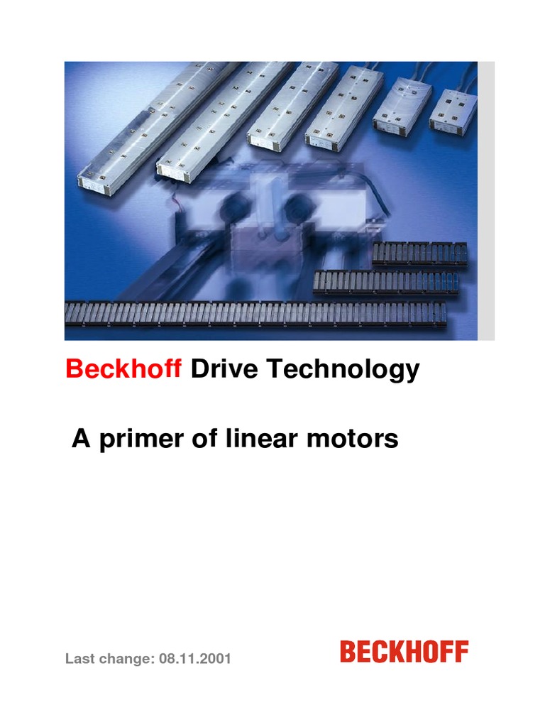 Drive Technology A Primer of Linear Motors: Beckhoff | PDF | Magnetic ...