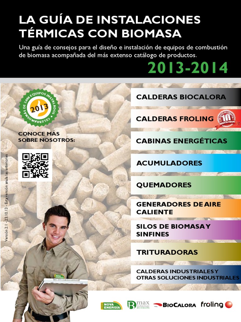 Guia Biomasa 2013 | PDF | Aplicación movil | Caldera