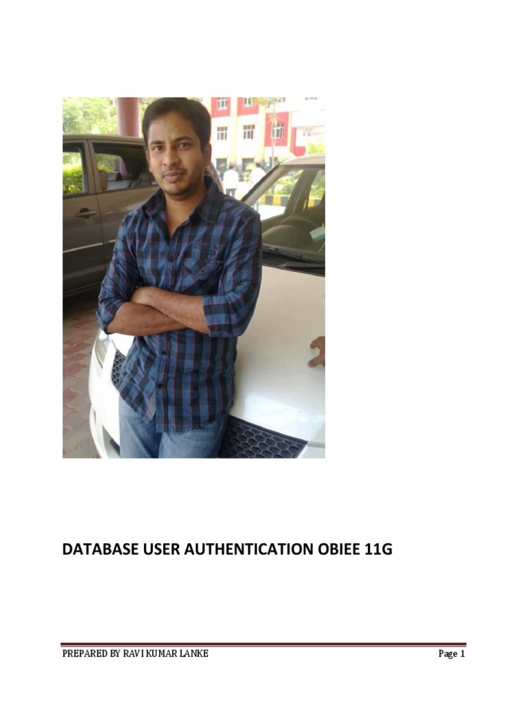 Database Users Authentication Obiee 11G PDF | PDF | Oracle Database | Databases