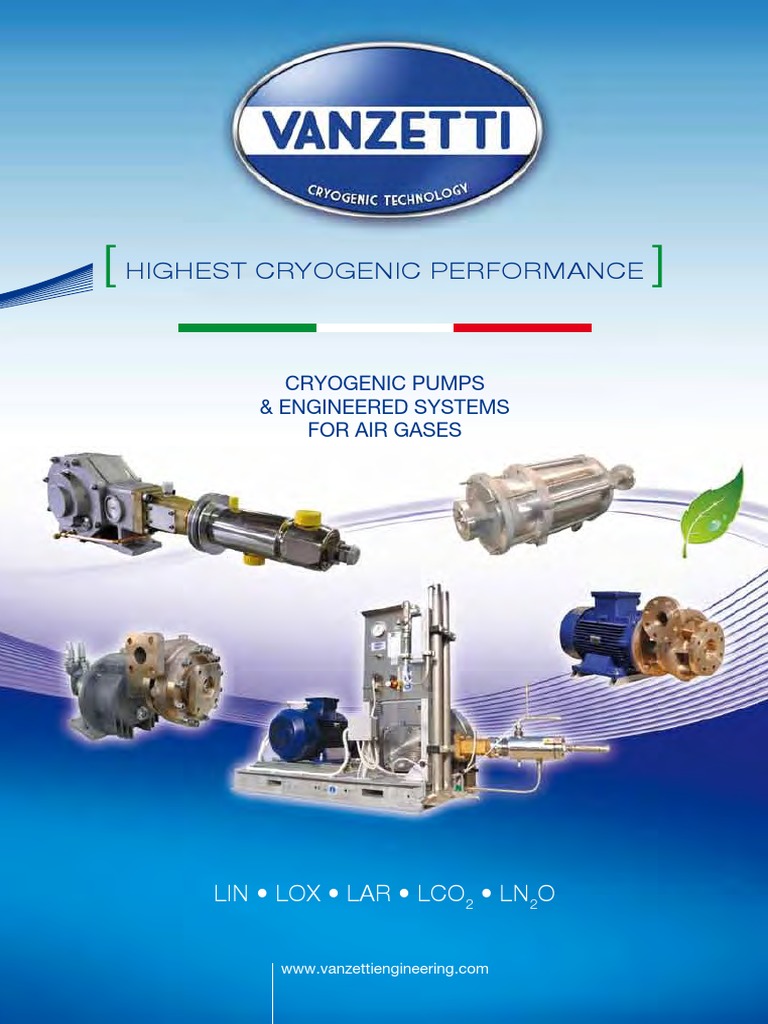 Vanzetti Engineering: Cryogenic Pump and Engineered Systems Specialist ...