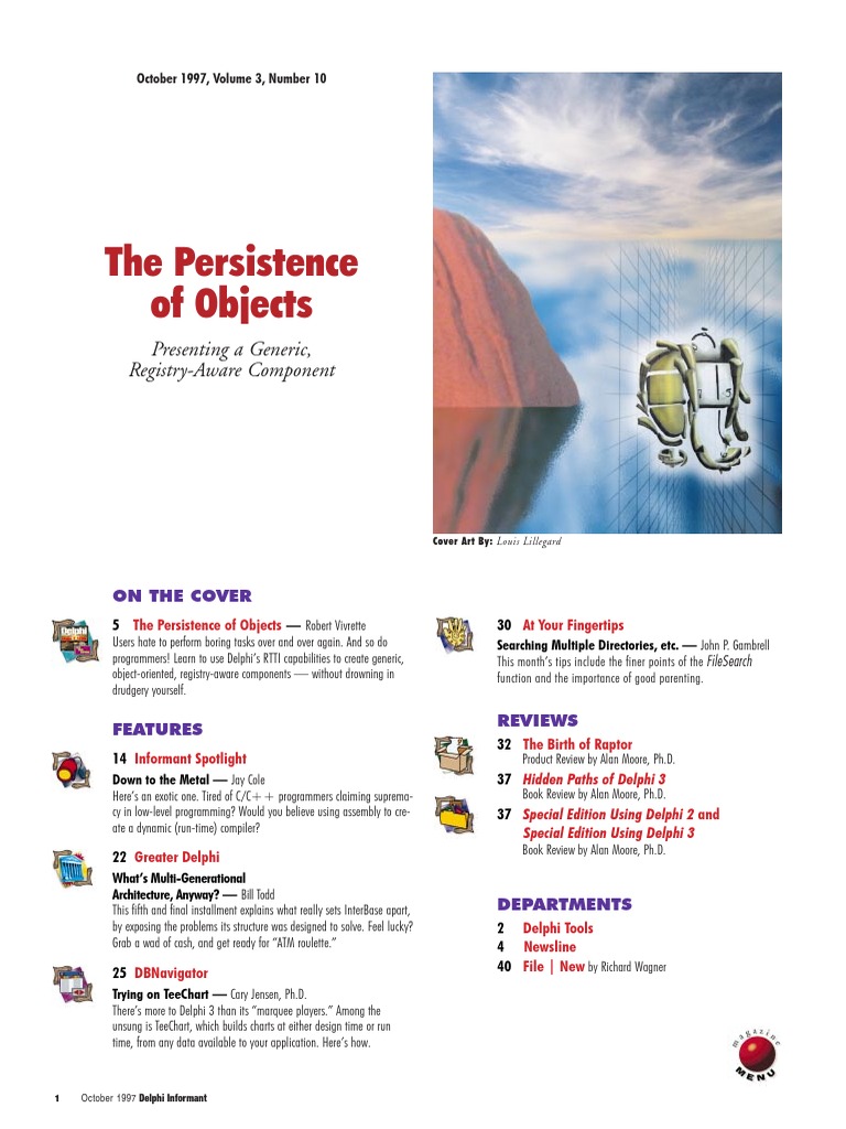 The Persistence of Objects PDF | PDF | Windows Registry | Software ...