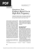 Acog Practice Bulletin: Antepartum Fetal Surveillance | PDF | Fetus ...