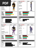 Marvel Characters Power Grid Explanation | PDF