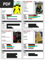 Marvel Characters Power Grid Explanation | PDF
