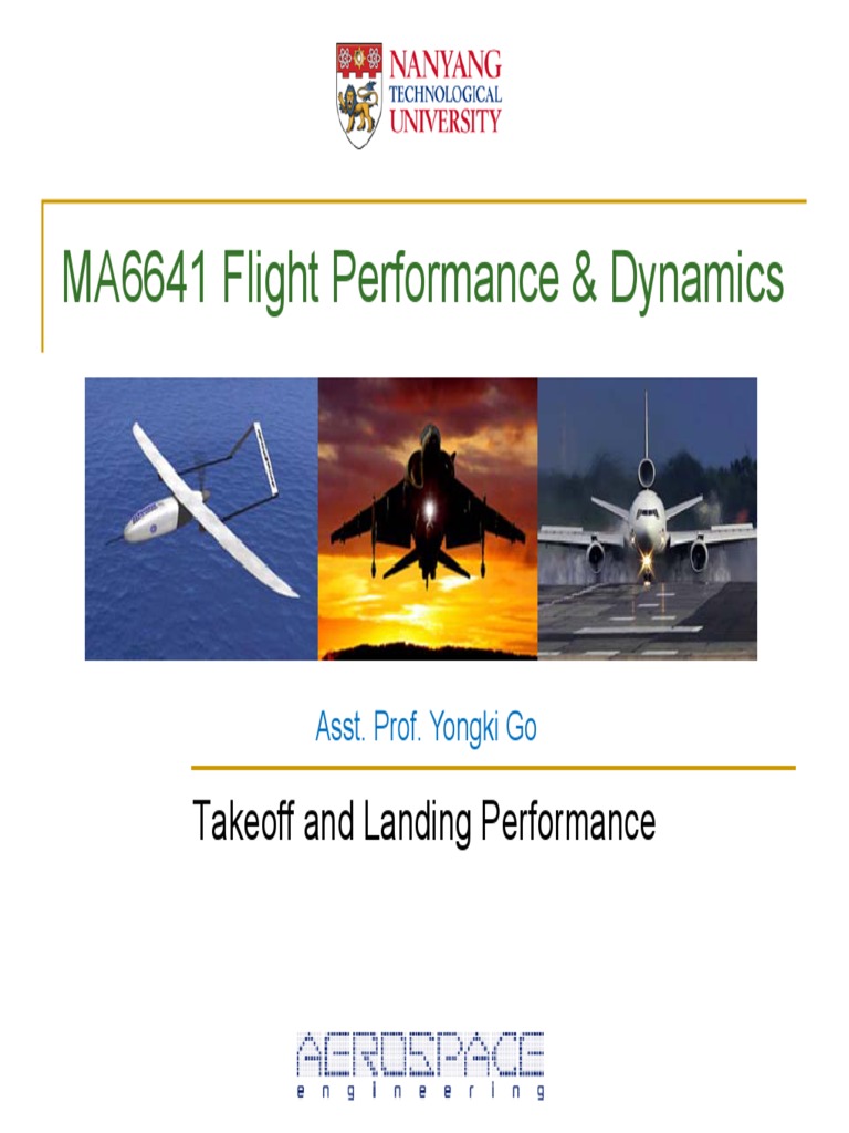 Takeoff Landing Pdf Pdf Takeoff Aircraft