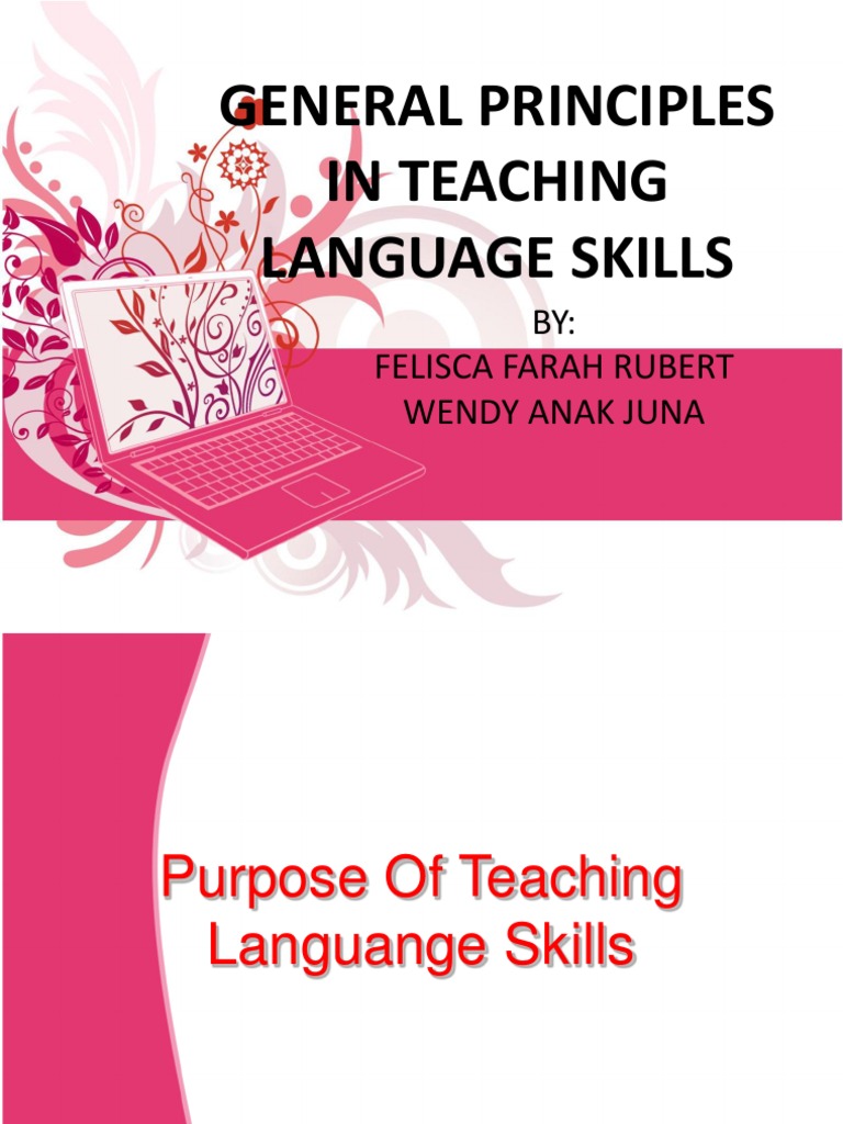 L2 General Principles in Teaching Language | PDF | Motivation ...
